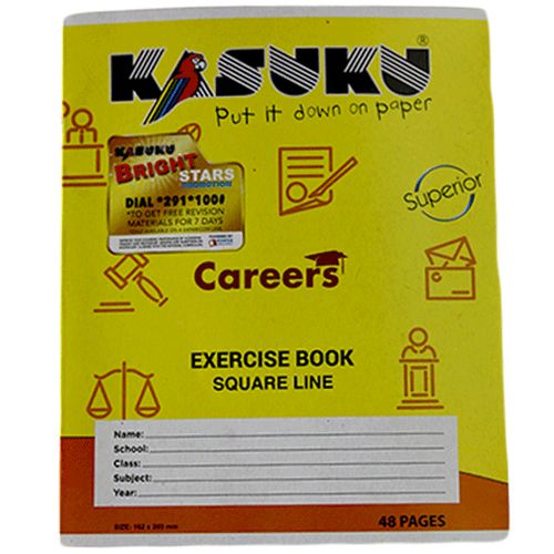 Kasuku Exercise Book Square Line 48 Pages A5 @ Best Price Online ...