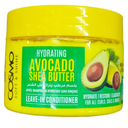 Cosmo Soft & Shine Hydrating Avocado Shea Butter Leave-In Conditioner ...