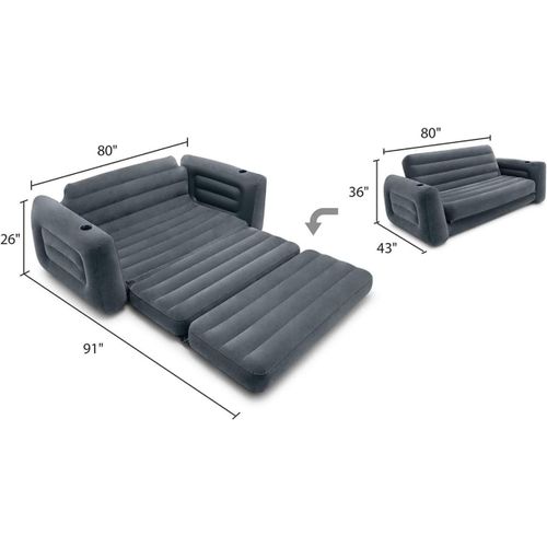 Intex 5 In 1 Multifunctional Inflatable Two Seater Sofa Bed Best Price Online Jumia Kenya