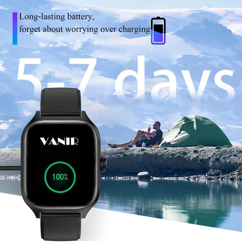 VANIR Smartwatch 2.01" Large HD Display, Bluetooth Calling, Fitness ...