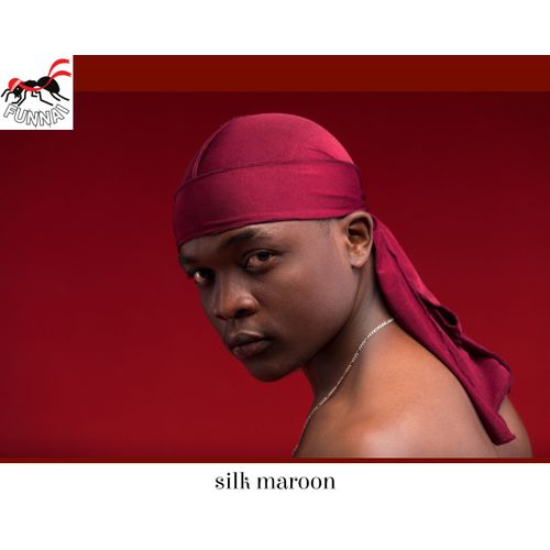Fashion FUNNAI SILK MAROON DURAG @ Best Price Online | Jumia Kenya