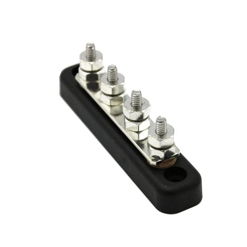 Generic 4 Studs D Electric Terminal Block 100A Common Bus Bar Marine ...