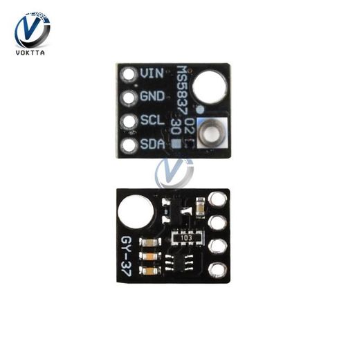 Generic Ms5837 02ba 30ba Gas Pressure Sensor Gas Liquid Waterproof Pressure Sensor Module I2c 