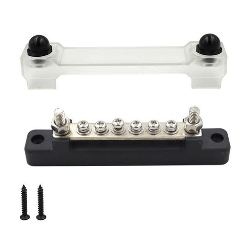 Generic Car Terminal Block Negative Bus Bar 12V Power Distribution ...
