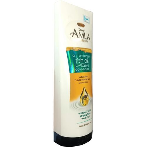 Dabur Amla Anti-Breakage OMEGA-3 CONDITIONER LONG & STRONG HAIR FISH ...
