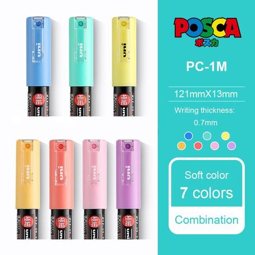 Generic Uni Posca Series Marker Pen Combination Painting Pop Poster ...