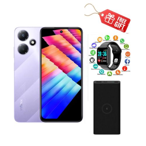 Infinix HOT 30 PLAY(X6835B)-6.82" HD+-128/8GB-16/8MP+AMAZING GIFTS ...