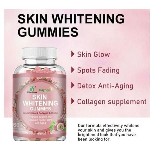 Wendy Daynee Skin Whitening Gummies (Natural, Organic Soft Candy)with ...