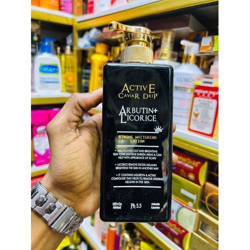 Active Carvia drip Arbutin + Licorice Radiance & Even-Tone Body Lotion ...