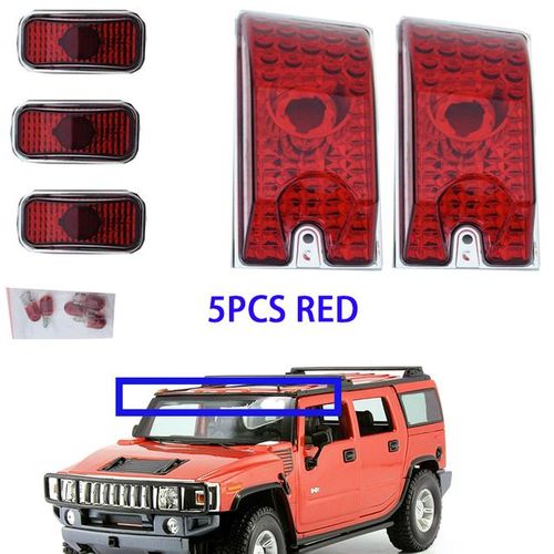 Generic 5pcs Roof Warning Light Lens Cab Marker Light Dome Lamp For ...