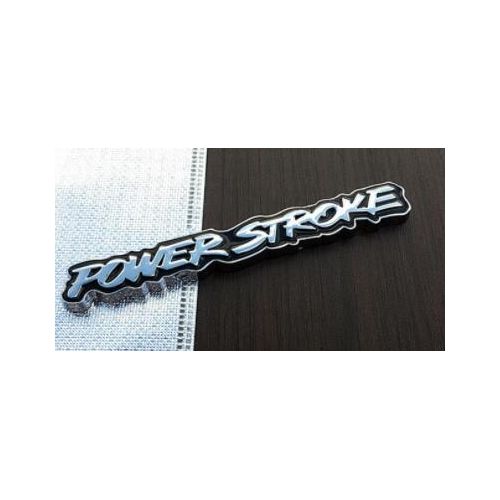 Generic Powerstroke Emblem Badge Trunk Decals Car Sticker For Power ...