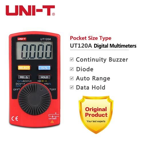 Generic Unit Digital Pocket Multimeter 4000 Counts Auto Range Digital ...