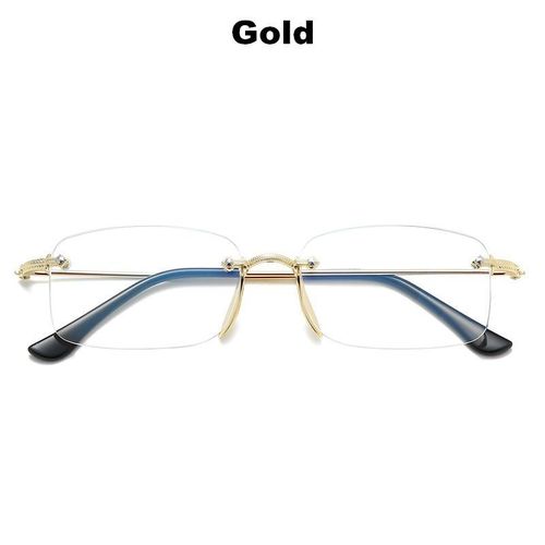 Generic Borderless Reading Glasses Men Business Metal Glasses for ...