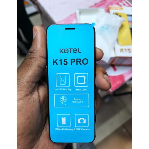 Kgtel K15 Pro Touch Button Keypad Phone – 2.4" IPS Display, Dual SIM ...
