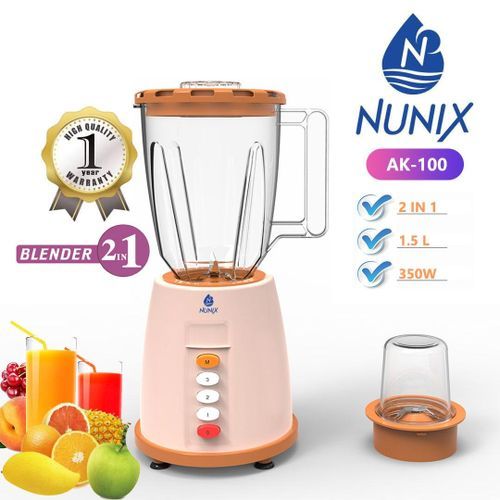 Rashnik Original 2 In 1 Blender With Grinding Machine, 1.5L With ...