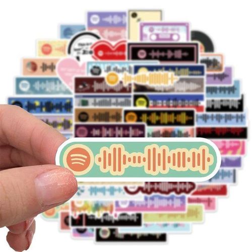 Generic 100pcs Musical Note Aesthetic Laptop Stickers for S @ Best ...