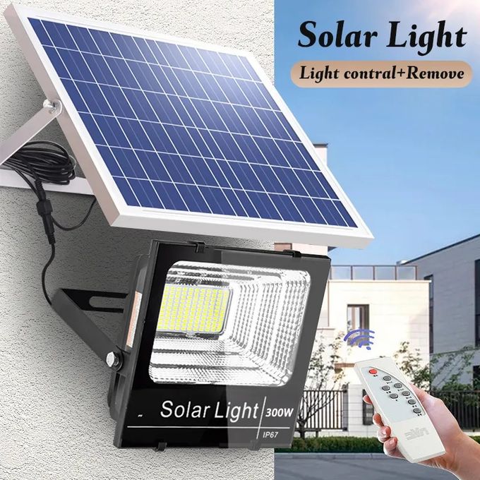 Solar Light 300W, 400W Solar Powered Spotlight Outdoor Street Lighting ...