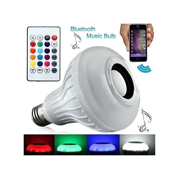 Generic LED Music Bulb With Bluetooth, Music Player @ Best Price Online ...