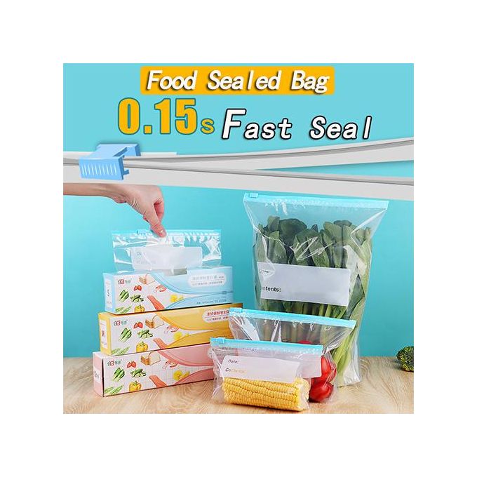 Generic Reusable Zipper Bag Food Storage Bags Ziplock Bags Stand Up Zip ...