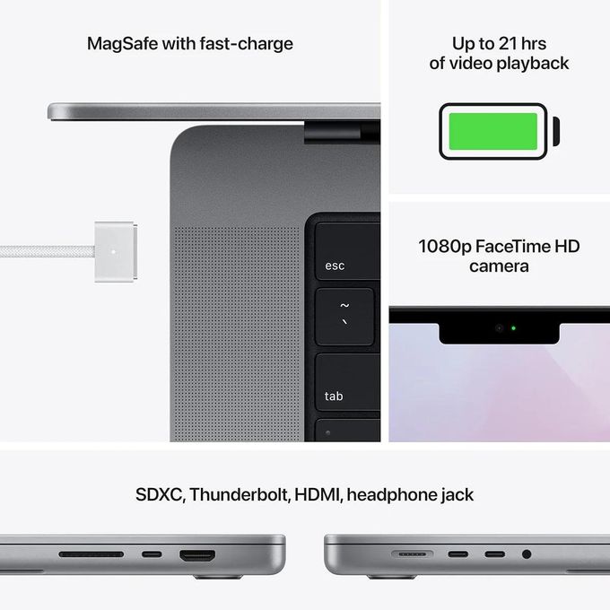 Apple Refurbished MacBook Pro A2442 (14-inch, 2021) M1 Pro chip ...