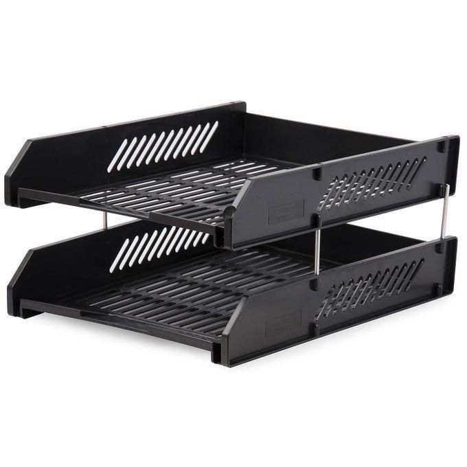Generic 2 Tier document Trey Letter Tray Side Load, Desktop File ...