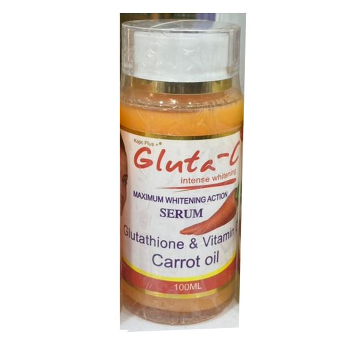 Gluta C Glutathione Maximum Whitening Action Serum Carrot Oil, 100ml ...
