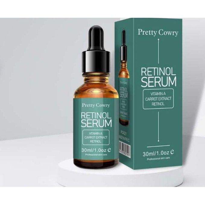Pretty Cowry Retinol Serum Improves Skin Appearance Fade