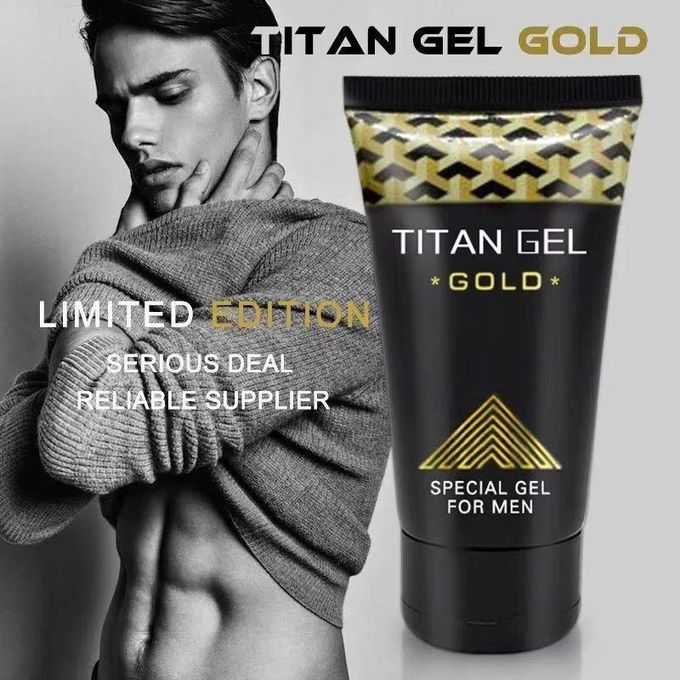 Titan Gel Men's Massage Cream Golden Titan Energetic Special Gel 50 ML ...