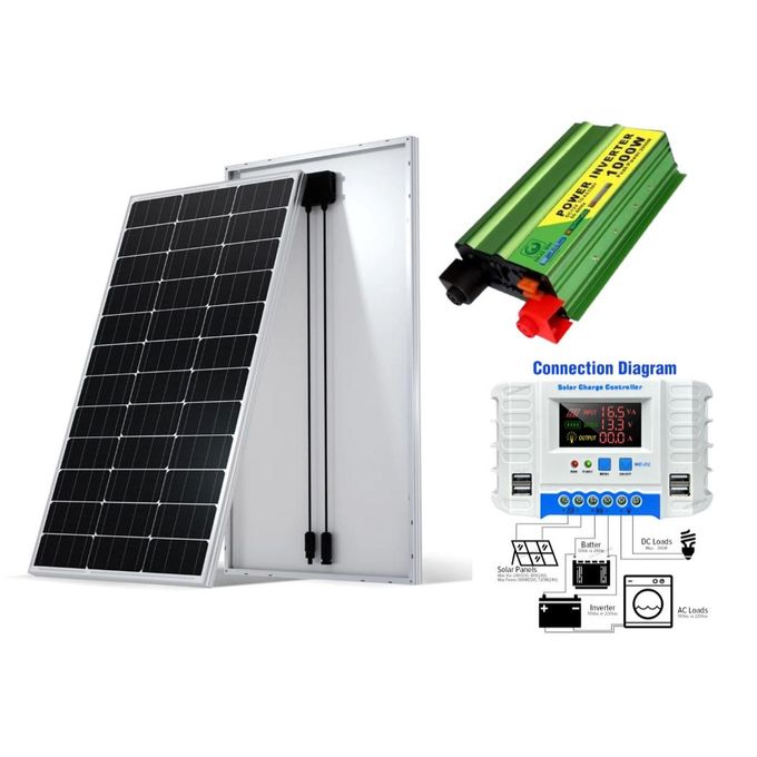 Sunlight Solar 500 Watts Solar Panel Mono All Weather 500Watts Solar ...