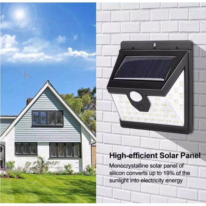 Solar Light 60Watts Solar Security Solar Motion Sensor Lights Outdoor ...