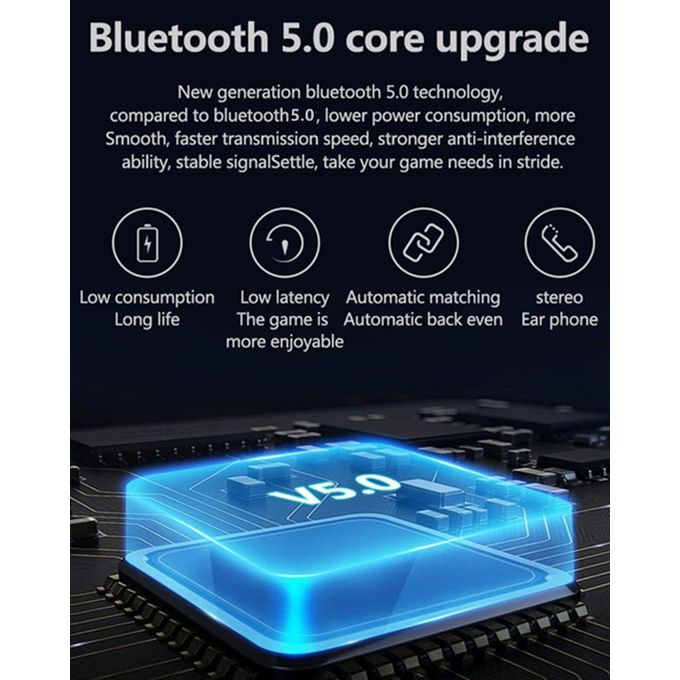 RichRipple Grey Bluetooth Headsets Wireless Pods Pro Earpods Earphones ...