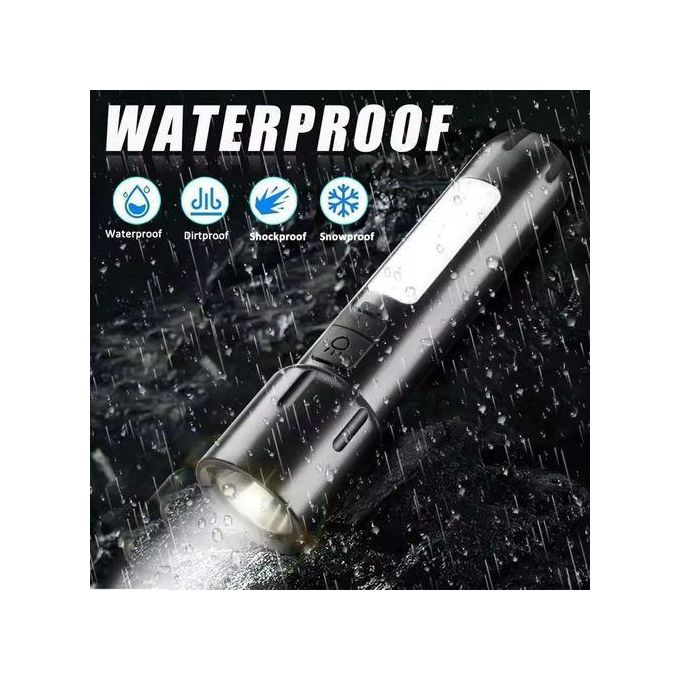 General Mini EDC Flashlights USB Rechargeable Torch with 4 Modes ...