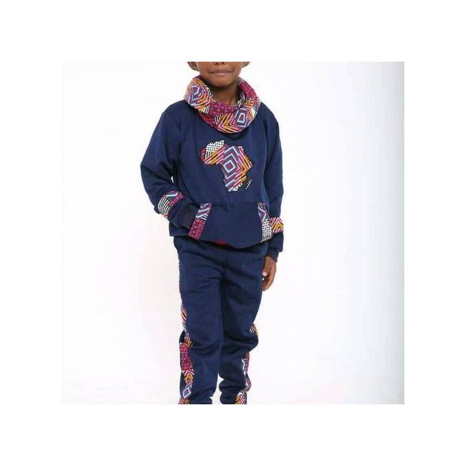 Fashion Kids Ankara Snoodie And Sweatpants @ Best Price Online | Jumia ...
