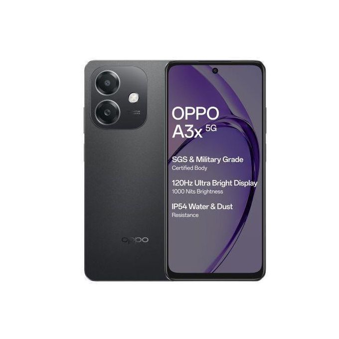 Oppo A3X 6.67", 4GB RAM + 128GB, 5100mAh, Black @ Best Price Online ...