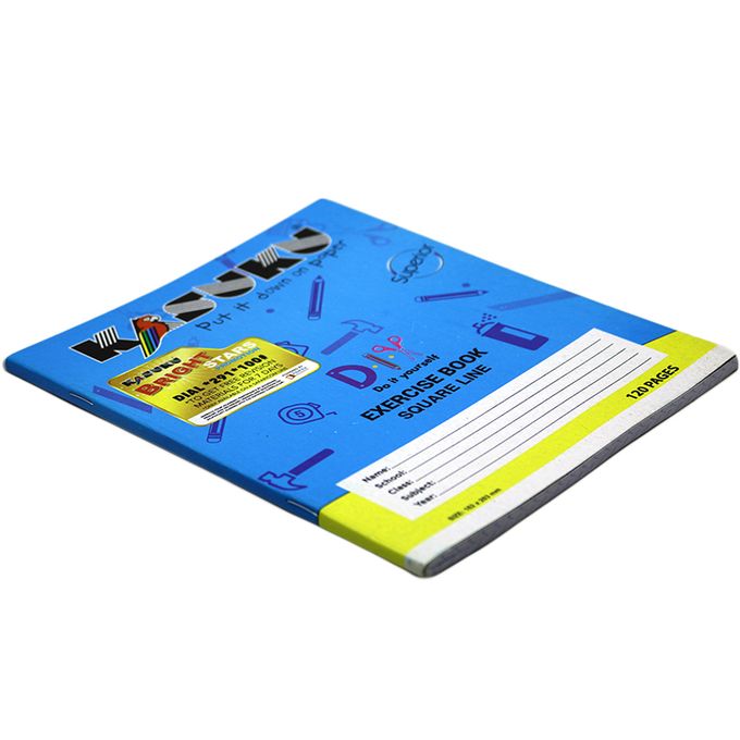 Kasuku Exercise Book Square Line 120 Pages A5 Kasuku ( Cover Design May ...