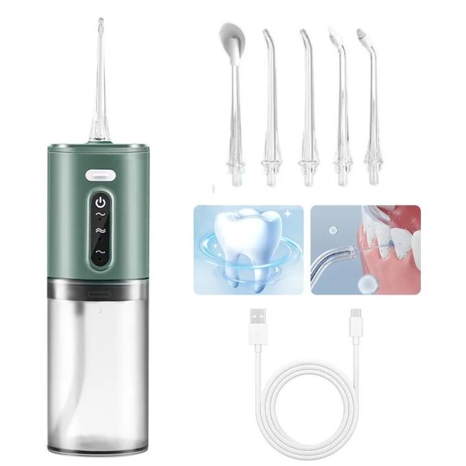 Generic Electric Oral Irrigator Detachable Water Flosser Portable ...