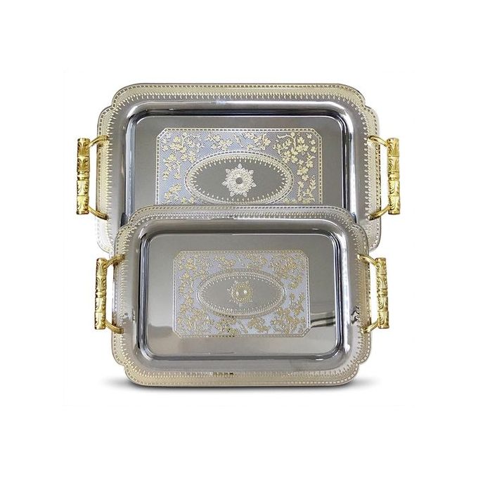Generic Serving Tray Set Different Models Serving Set Of 3 Plates Fancy Serving Trays Best Price Online Jumia Kenya